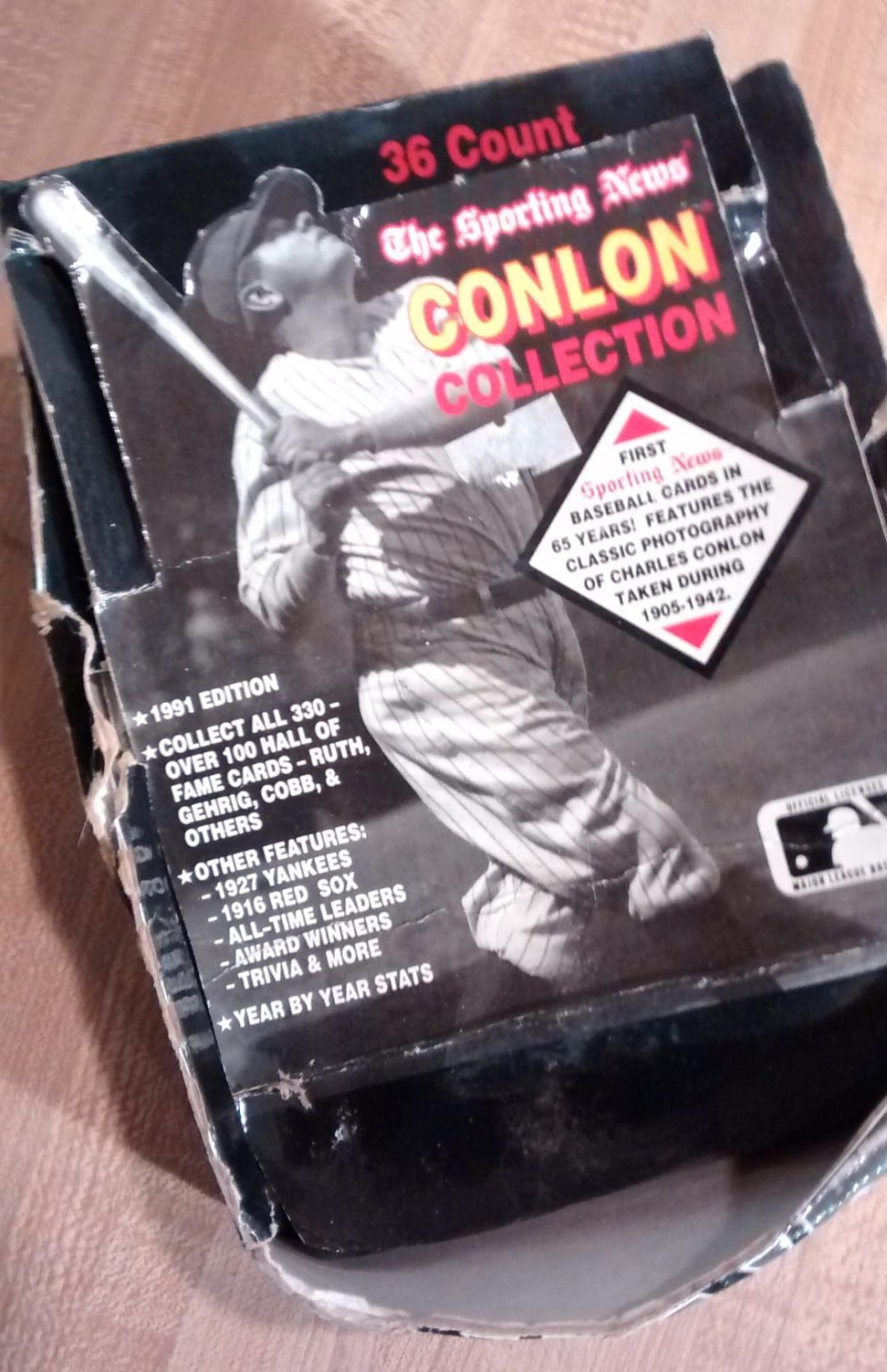 1991 Conlon Collection Baseball The Sporting News - 21 Factory Sealed ...
