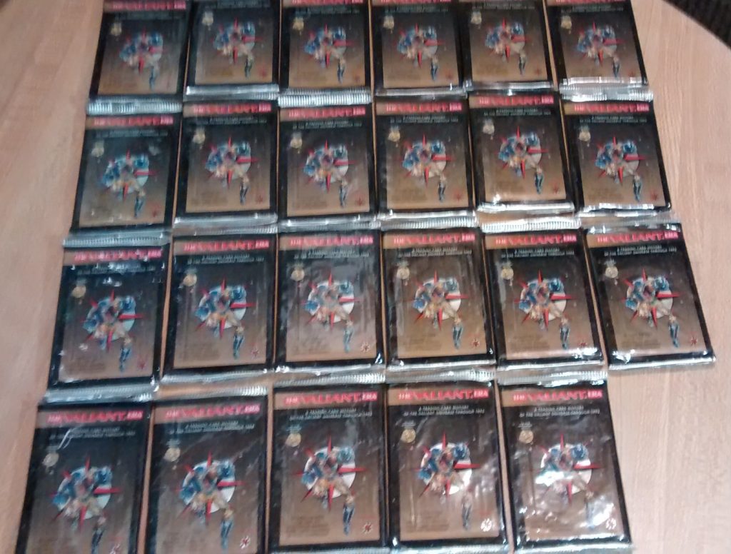 1993 The Valiant Era Comic Trading Cards - 23 Total Packs Unopened ...