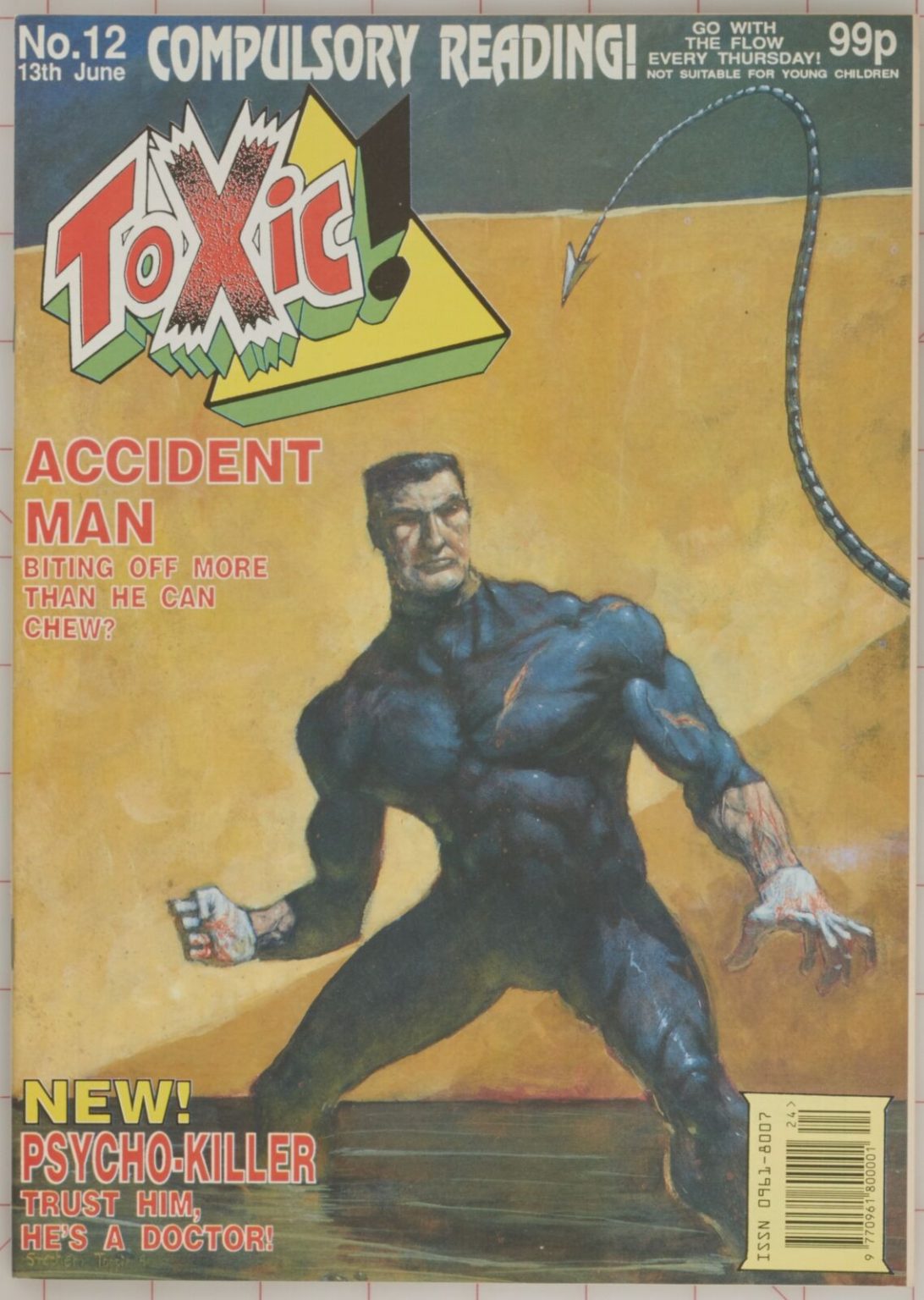TOXIC! Comic No. 12 JUN 13, 1991 – MR-SPORT | SPORTS CARDS