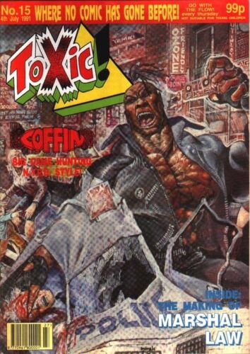 TOXIC! Comic No. 15 JUL 04, 1991 – MR-SPORT | SPORTS CARDS