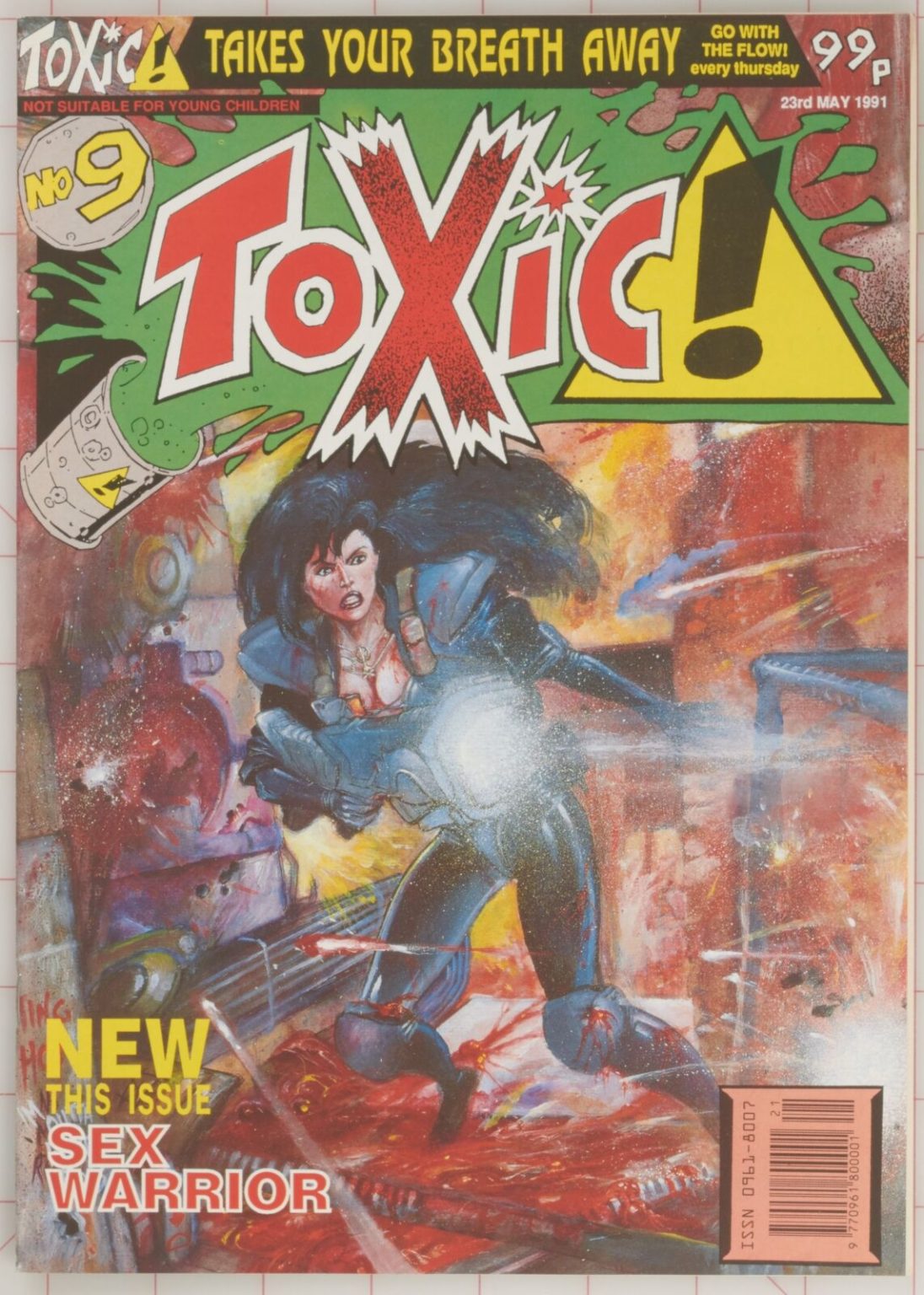 TOXIC! Comic No. 9 MAY 23, 1991 – MR-SPORT | SPORTS CARDS