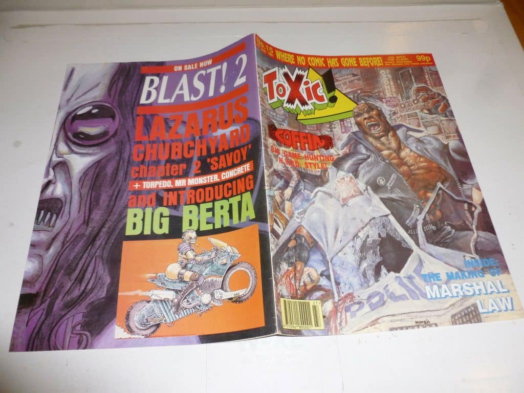 TOXIC! Comic No. 15 JUL 04, 1991 – MR-SPORT | SPORTS CARDS