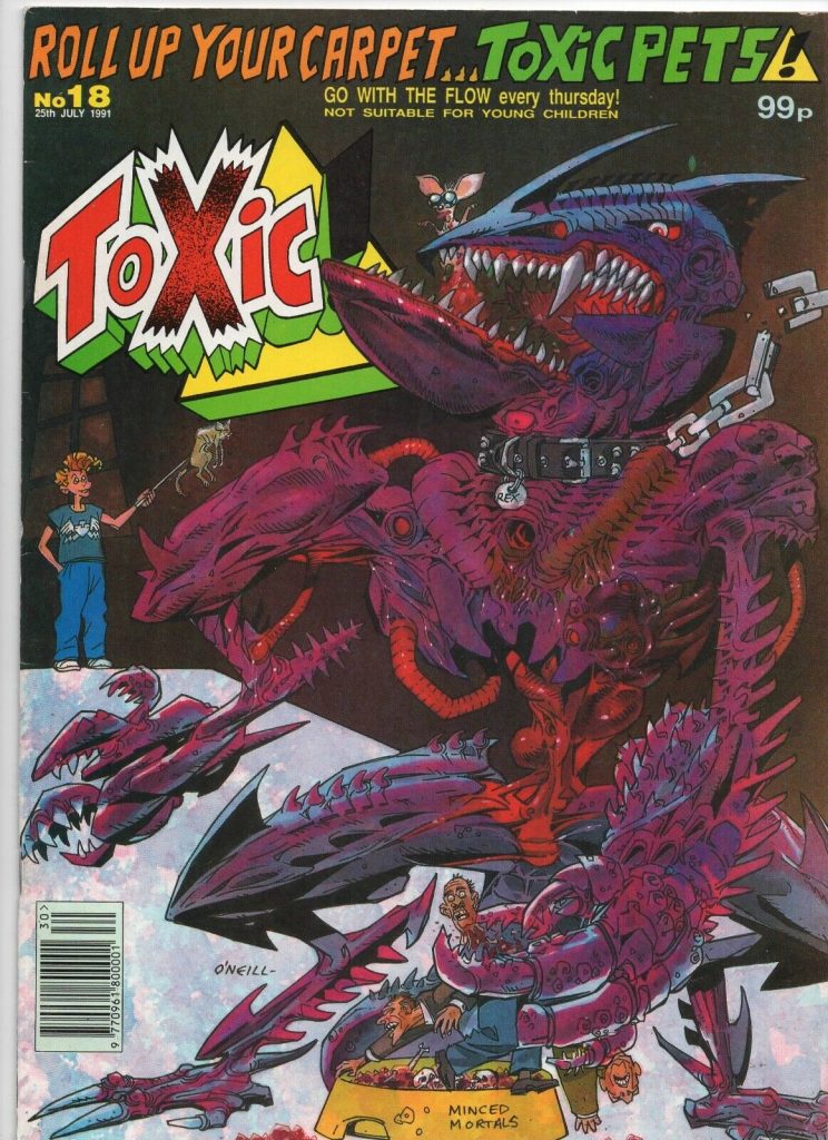 TOXIC! Comic No. 18 JUL 25, 1991 – MR-SPORT | SPORTS CARDS